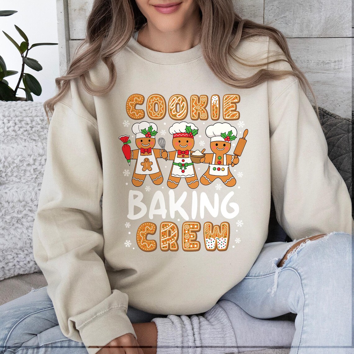 Cookie Baking Crew Christmas Png, Cookie Squad PNG, Gingerbread Cookie ...