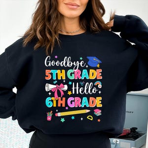 Goodbye 8th Grade Graduation Hello High School T-shirt, Perfect for ...