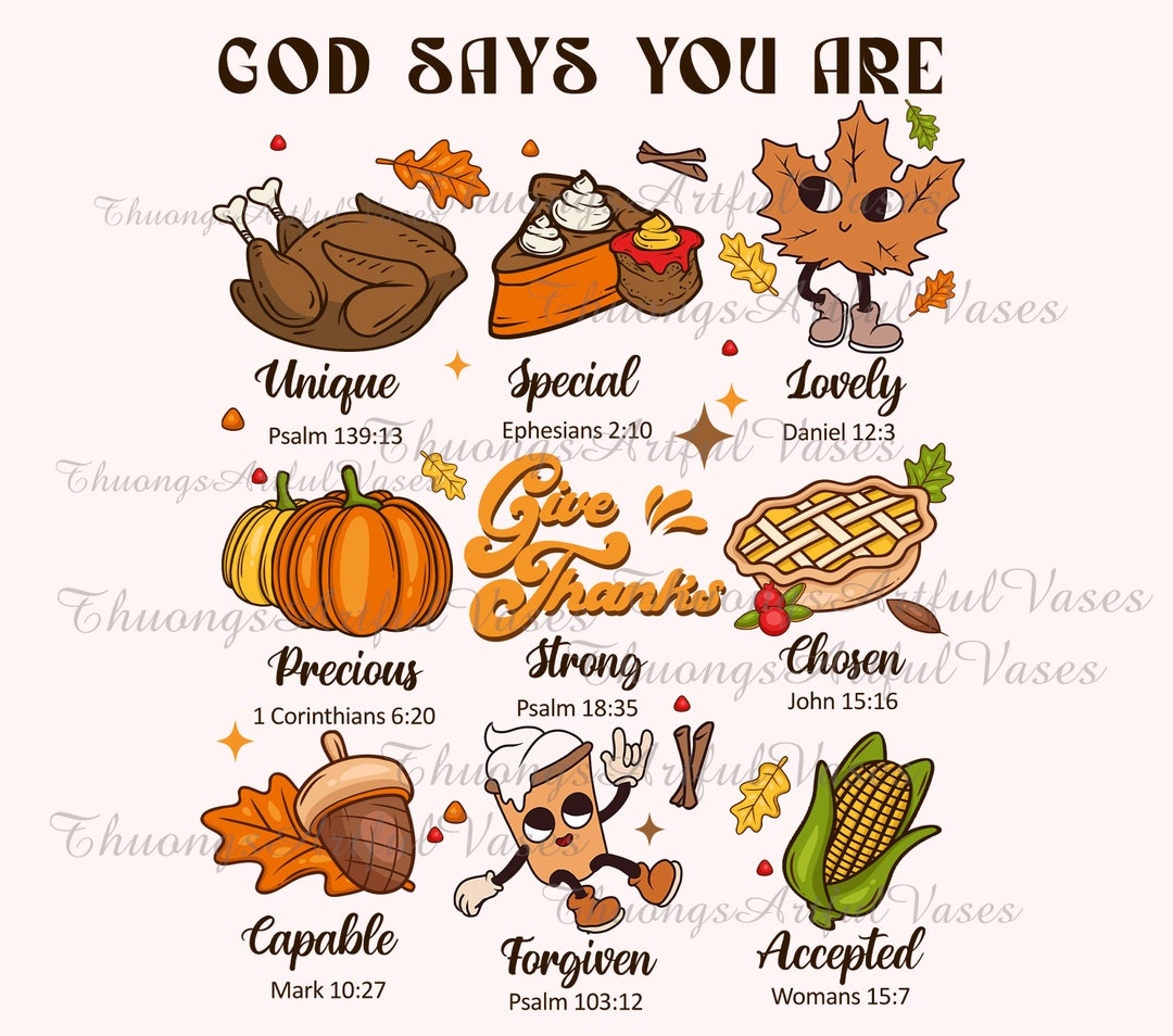 God Says You Are Fall Png, Fall Coquette Bow PNG, Retro Fall Pumpkin ...