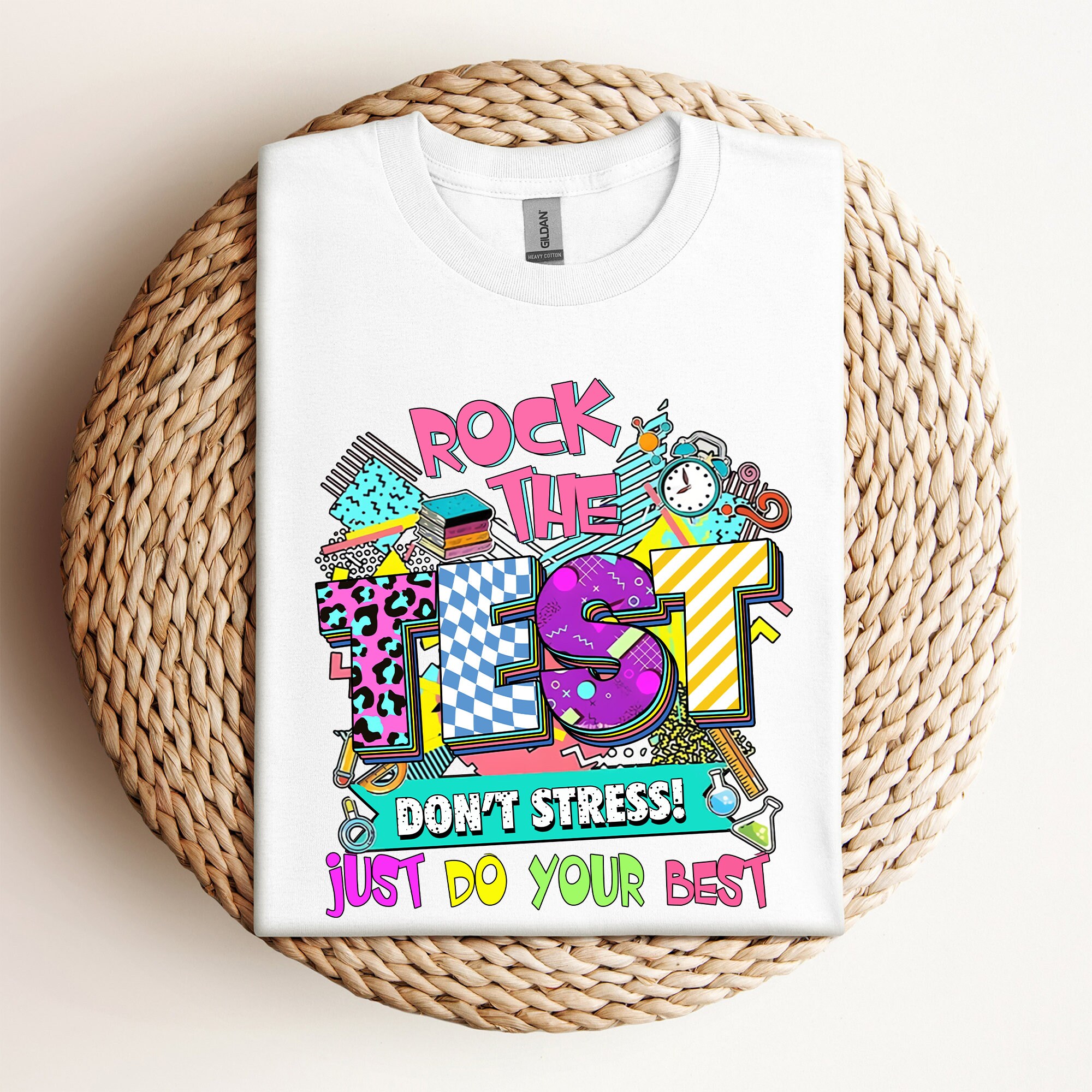 Rock the Test Png, You Got This Png, Testing Day Sublimation, Don't ...