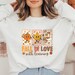 Fall in Love With Learning Png, Teacher Shirt Halloween, Gift Teacher ...
