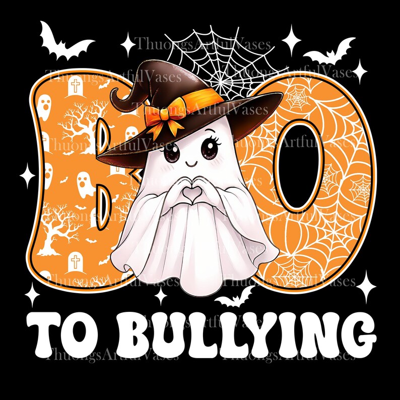 Boo Anti Bullying, Unity Day Png, Unity Orange Shirt PNG, Funny ...