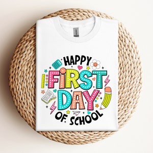 Happy First Day of School Png, Teacher Pencil Png, Back to School Png ...