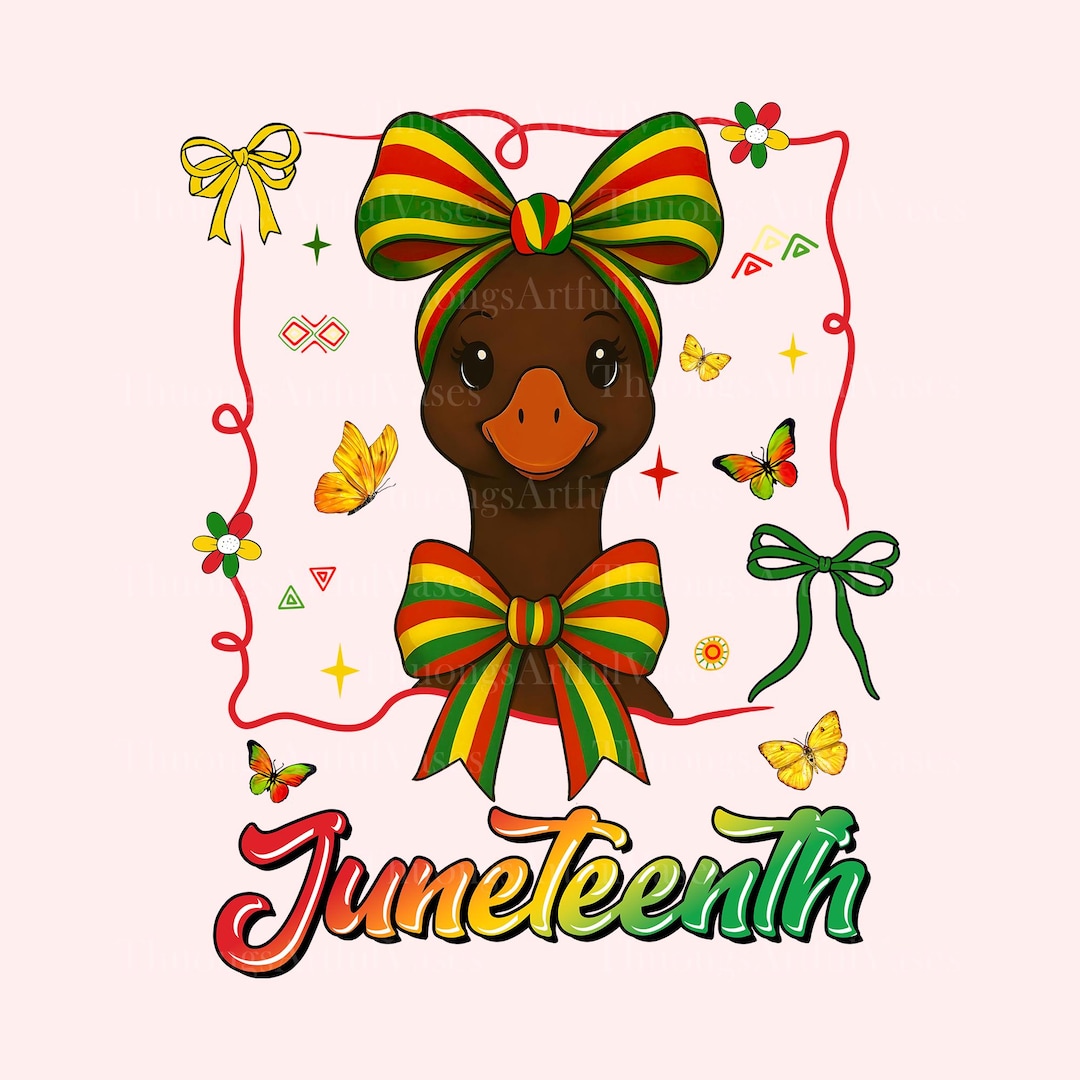 Cute Juneteenth Goose Png, Juneteenth Png, Emancipation Day Png, Black ...