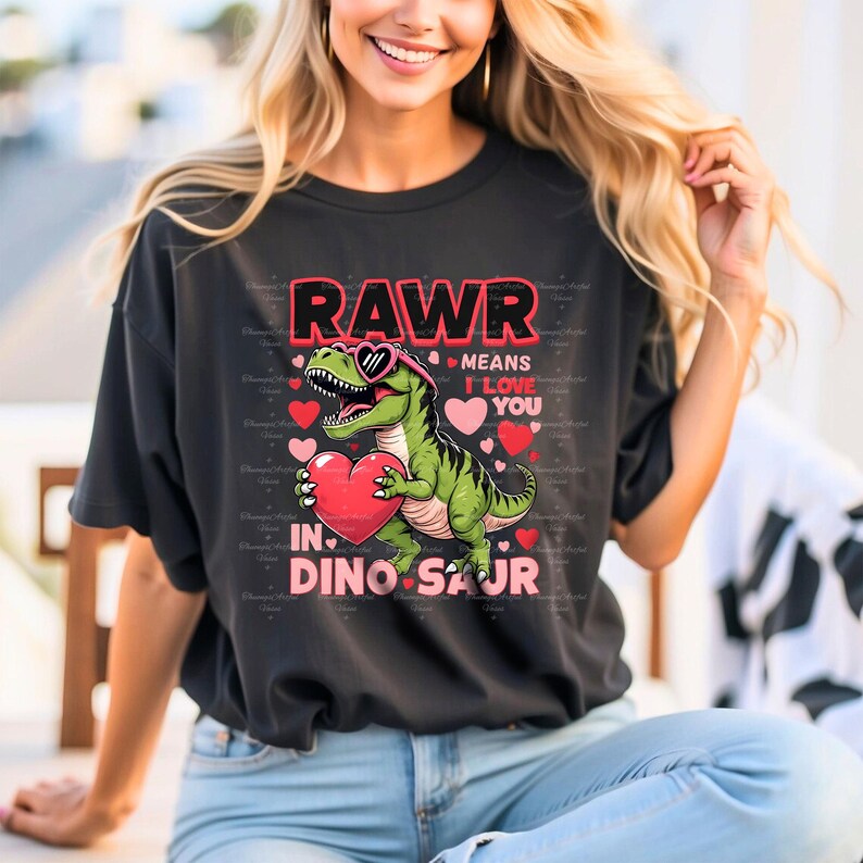 Rawr Means I Love You in Dinosaur Png, Love-a-saurus Rex Png ...