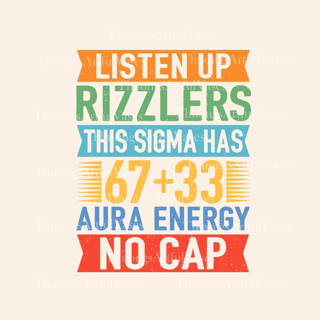 Listen up Rizzlers This Sigma Has 67+33 Aura Energy PNG, Sigma Rizzlers ...
