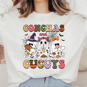 Conchas and Cucuys Mexican Ghost Png, Spooky Conchas Png, Mexican Ghost ...