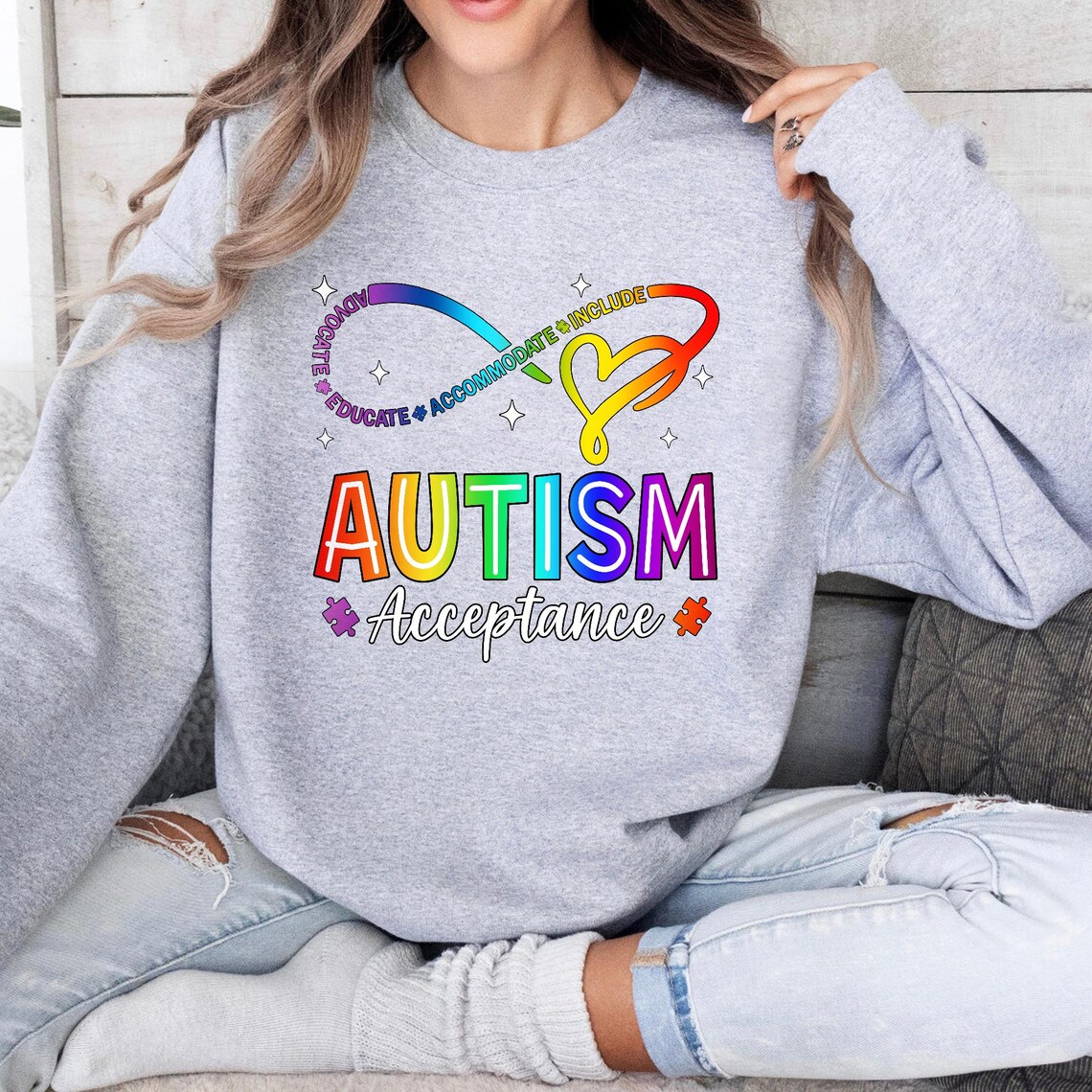 Autism Acceptance PNG, Autism Awareness Advocate Png, Special Education ...