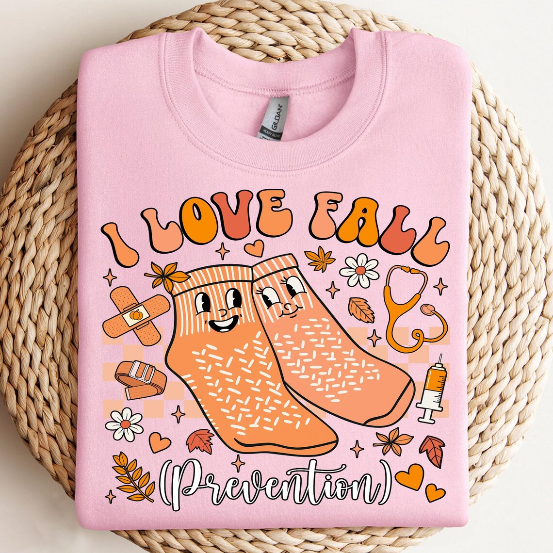 I Love Fall Prevention PNG, Fall Nurse Png, Thanksgiving Nurse ...