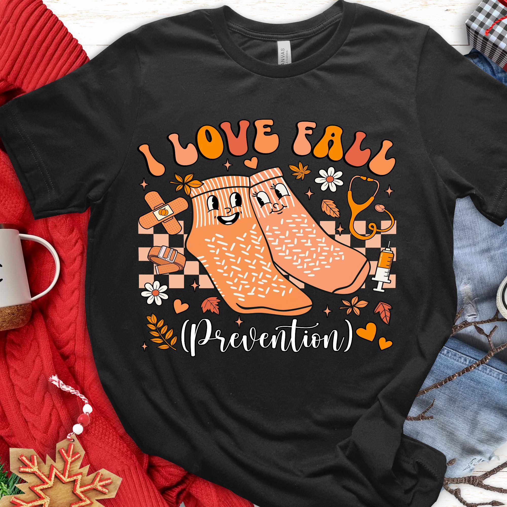 I Love Fall Prevention PNG, Fall Nurse Png, Thanksgiving Nurse ...