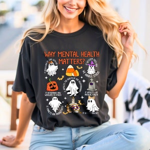 Halloween Mental Health Matters Png, Halloween Therapist School ...