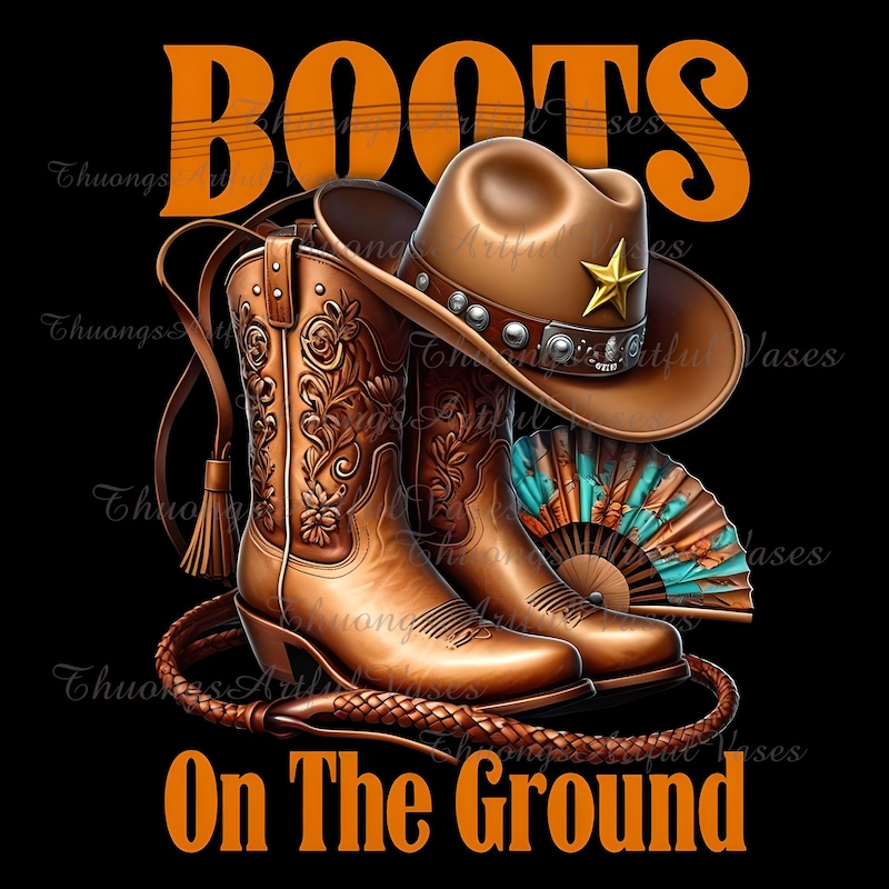 Boots on the Ground Fans - Etsy