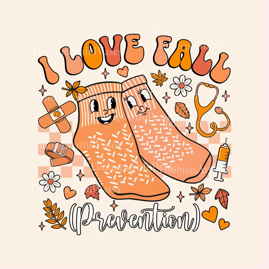 I Love Fall Prevention PNG, Fall Nurse Png, Thanksgiving Nurse ...