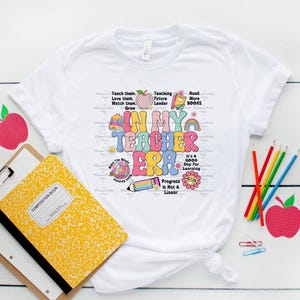 In My Teacher Era Png, 100 Days of School, Back to School, Retro School ...