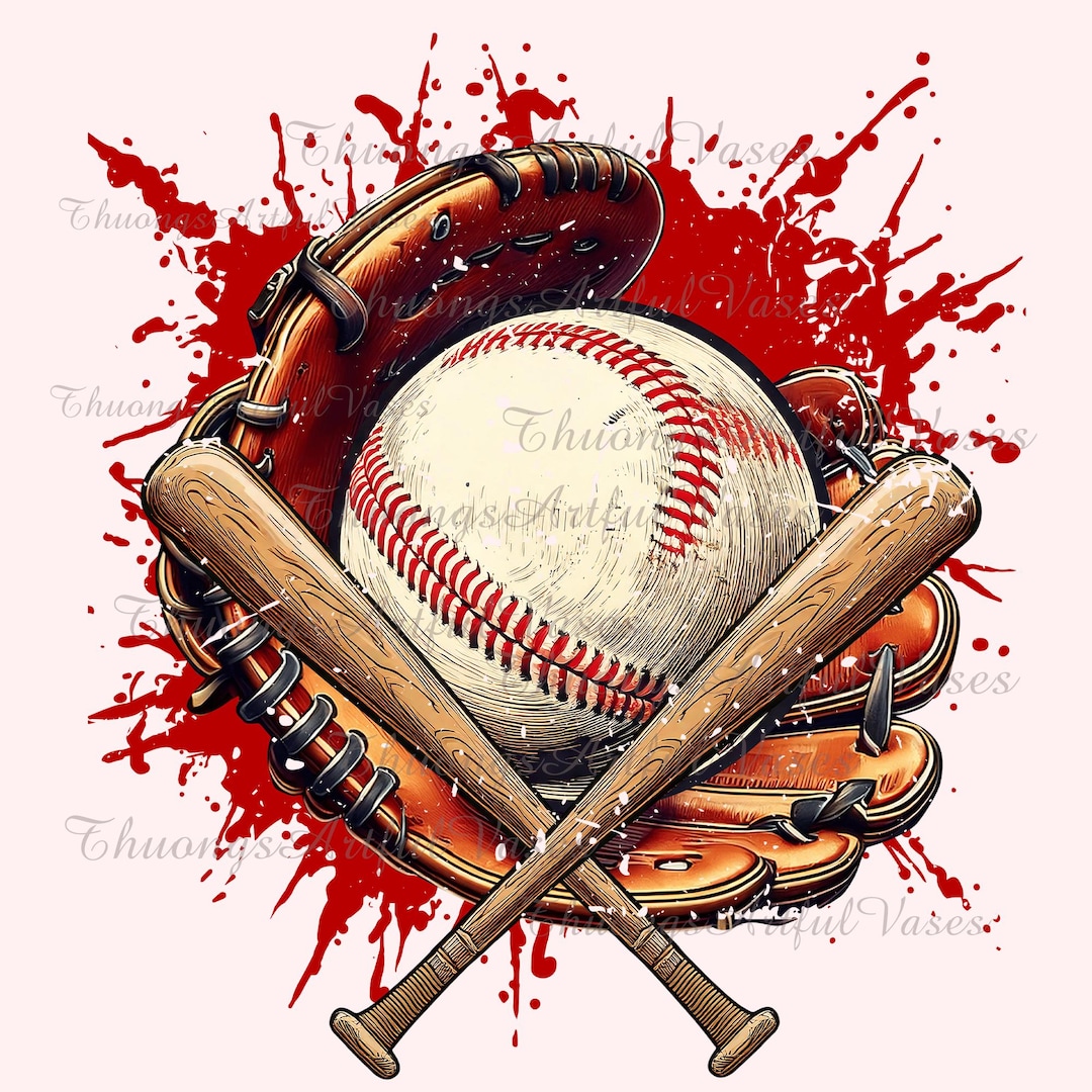 Baseball Png, Brushstroke Baseball Coquette Png, Game Day Baseball Png ...