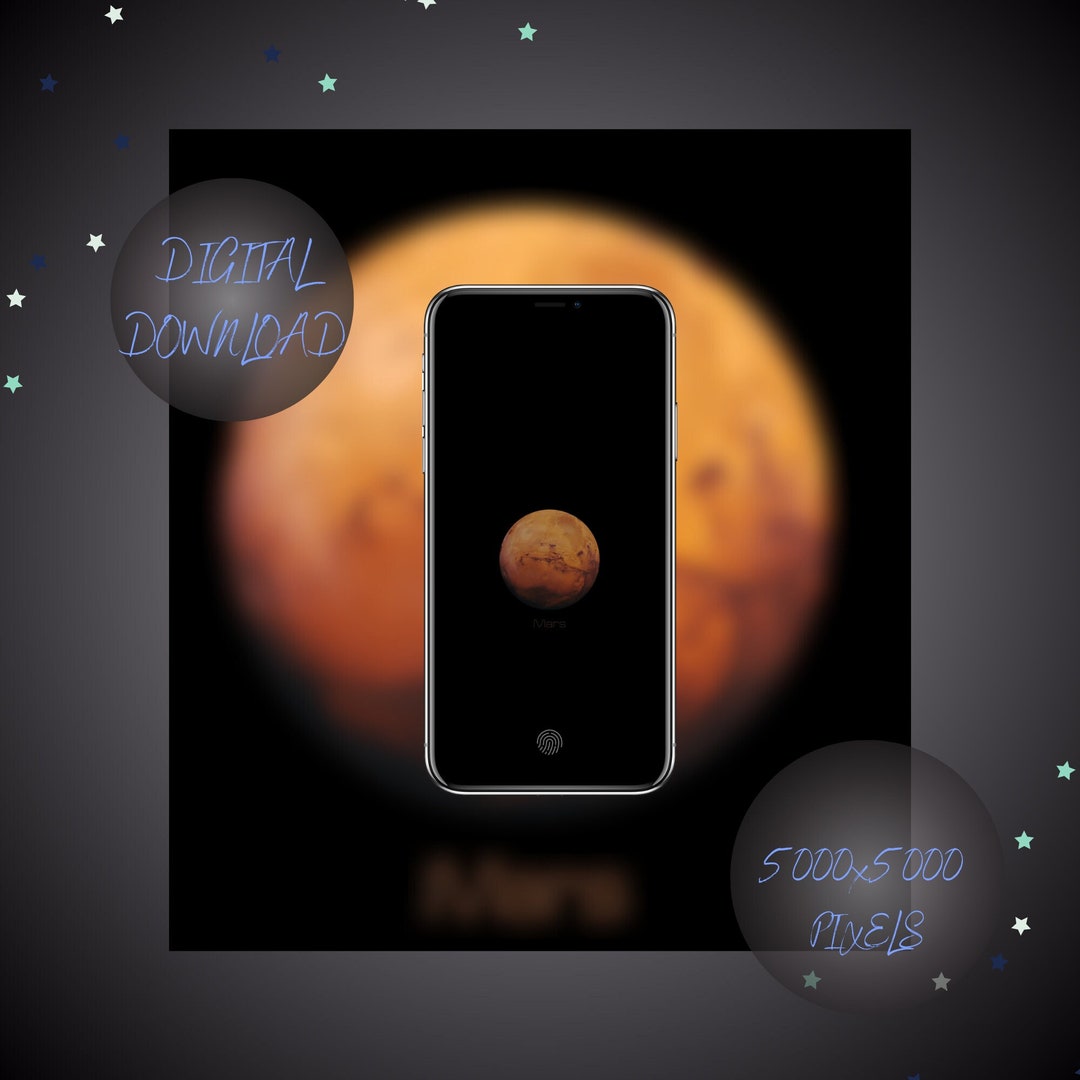 Mars Wallpaper 4K Black Wallpaper 4K Phone Wallpaper 4K iPhone - Etsy ...