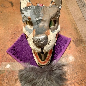 Wolf Dino Mask / Moving Jaw - Etsy Canada