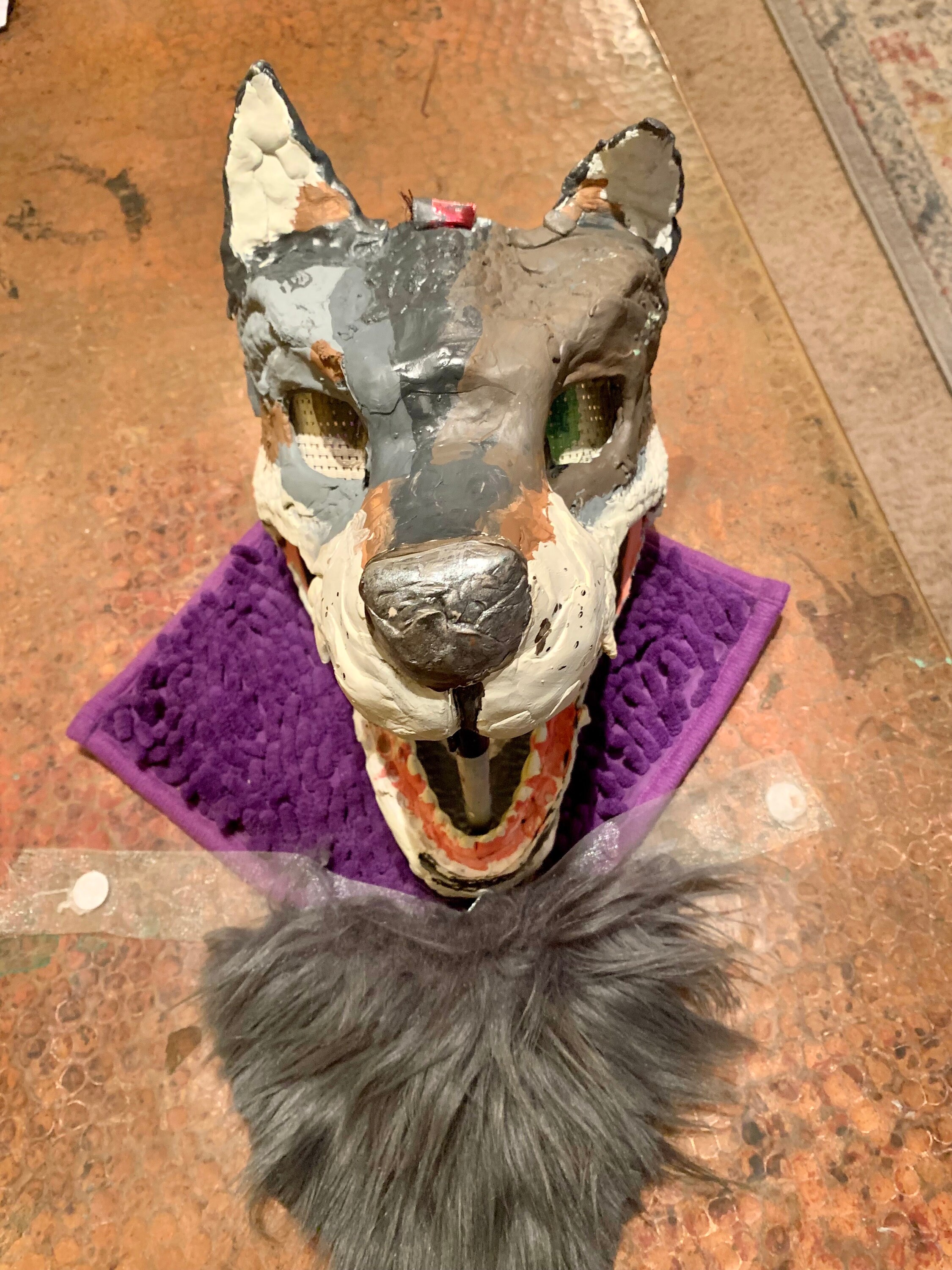 Wolf Dino Mask / Moving Jaw - Etsy Canada