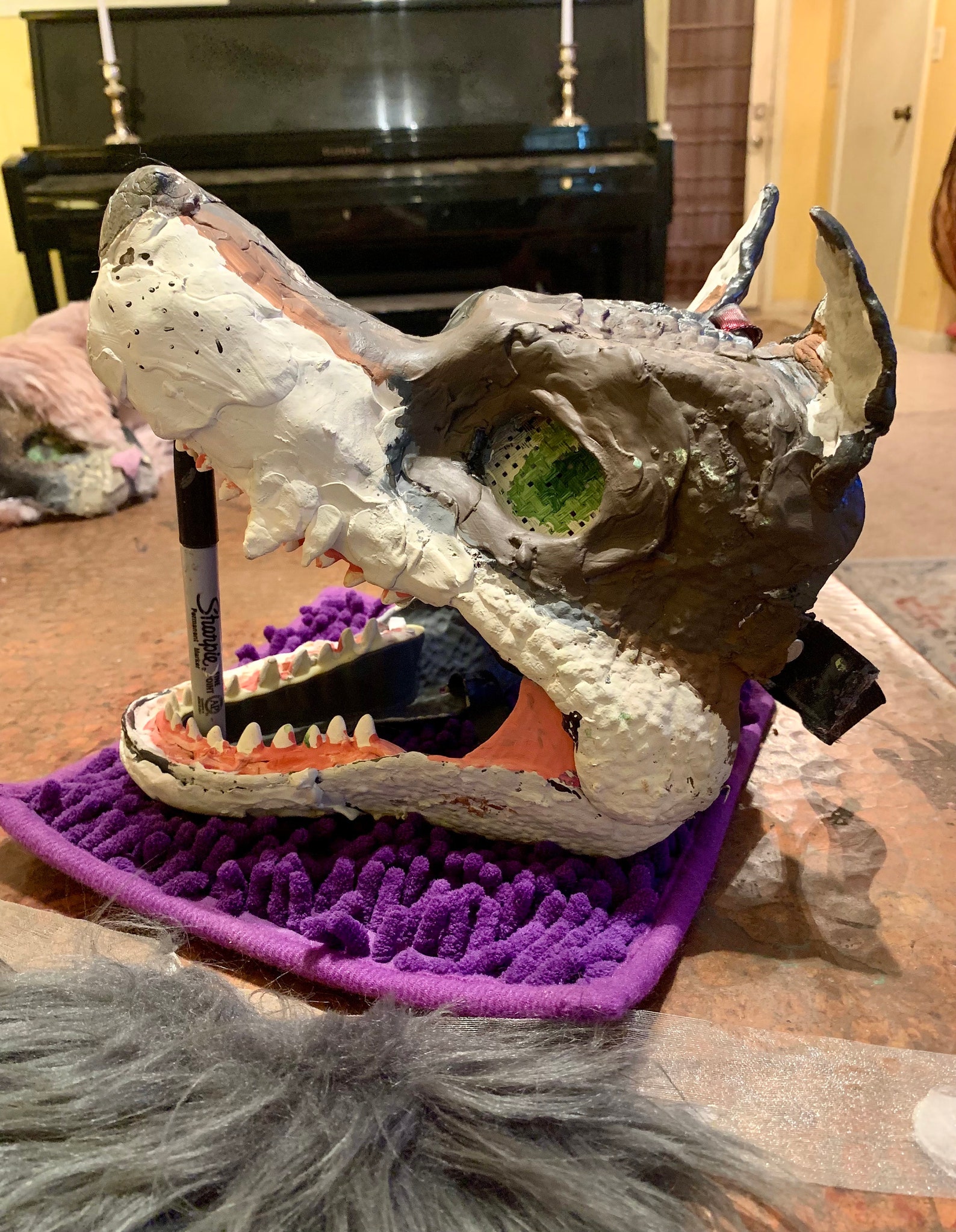 Wolf Dino Mask / Moving Jaw - Etsy Canada