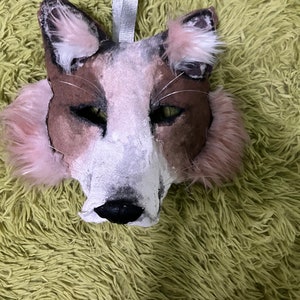 Therian Mask Marble Fox - Etsy