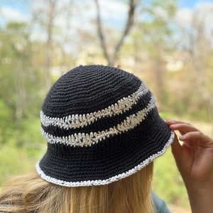 Wavy Bucket Hat Crochet Pattern - Etsy