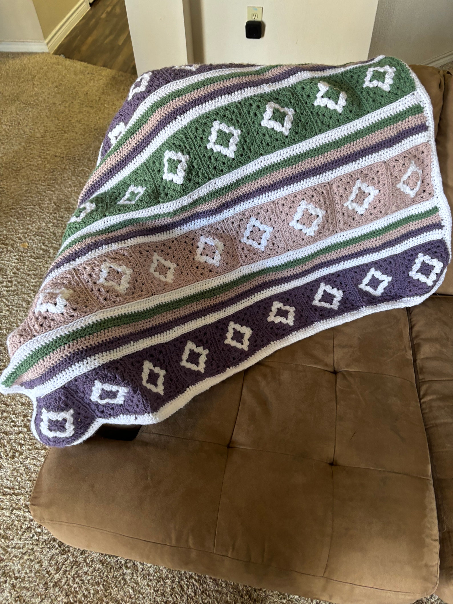 Mystic Meadow Crochet Afghan Pattern - Etsy