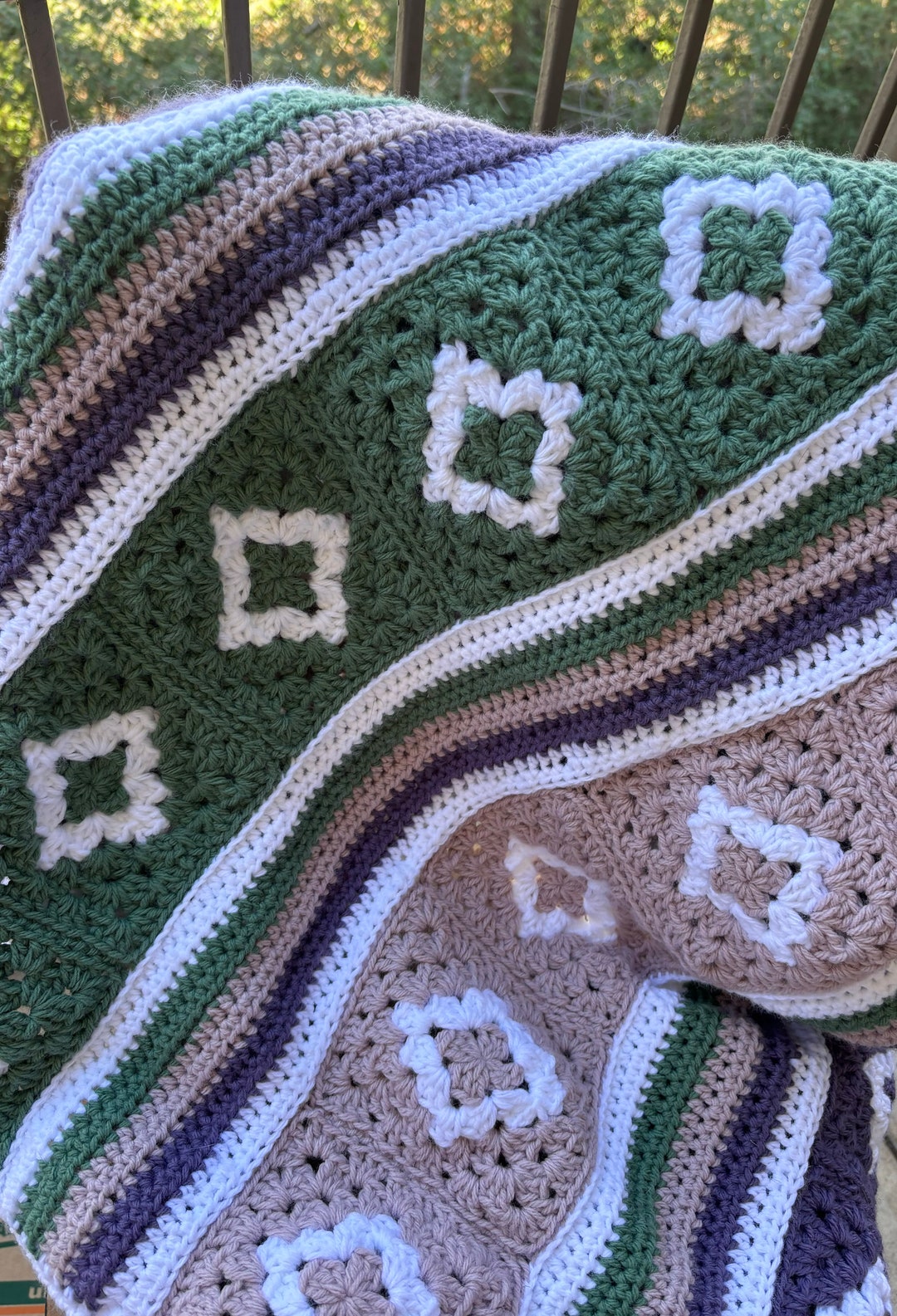 Mystic Meadow Crochet Afghan Pattern - Etsy