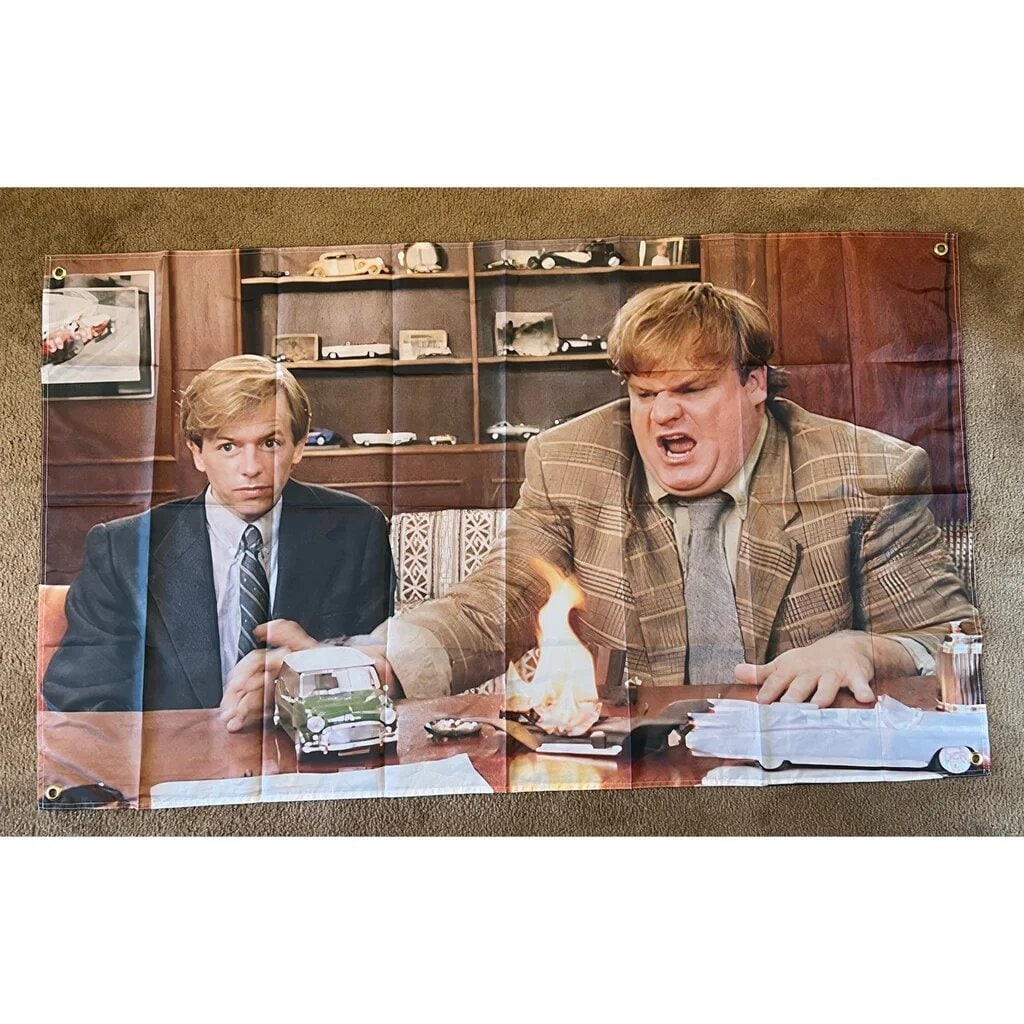 Tommy Boy Toy Car Crash Scene Funny Flag Wall Tapestry - Etsy
