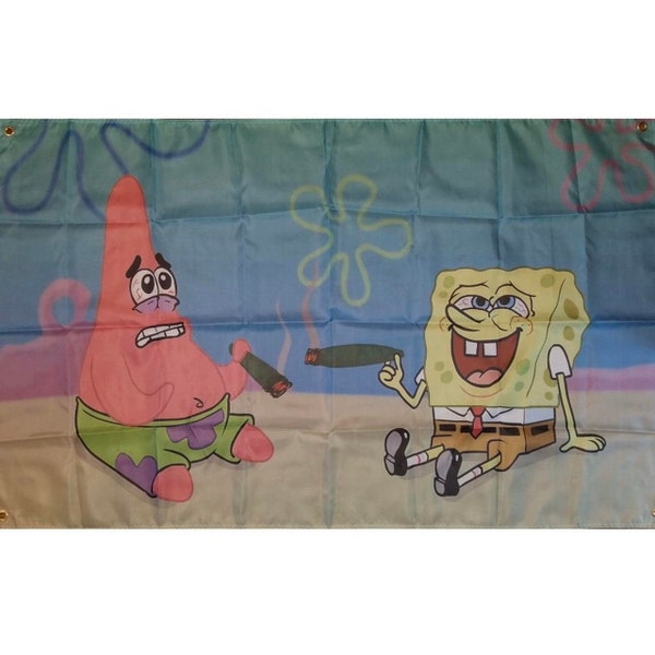 Spongebob and Patrick Poster - Etsy