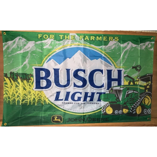 John Deere Busch Light - Etsy UK