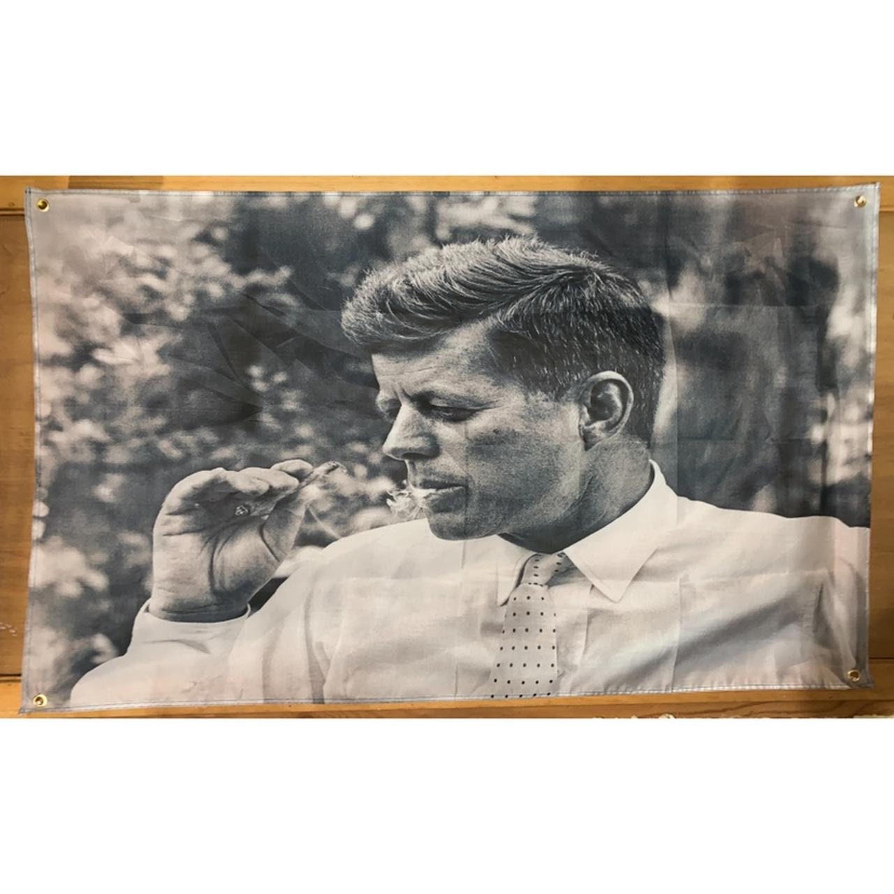 John F Kennedy JFK Johnny Politics President Smoking Cigar - Etsy