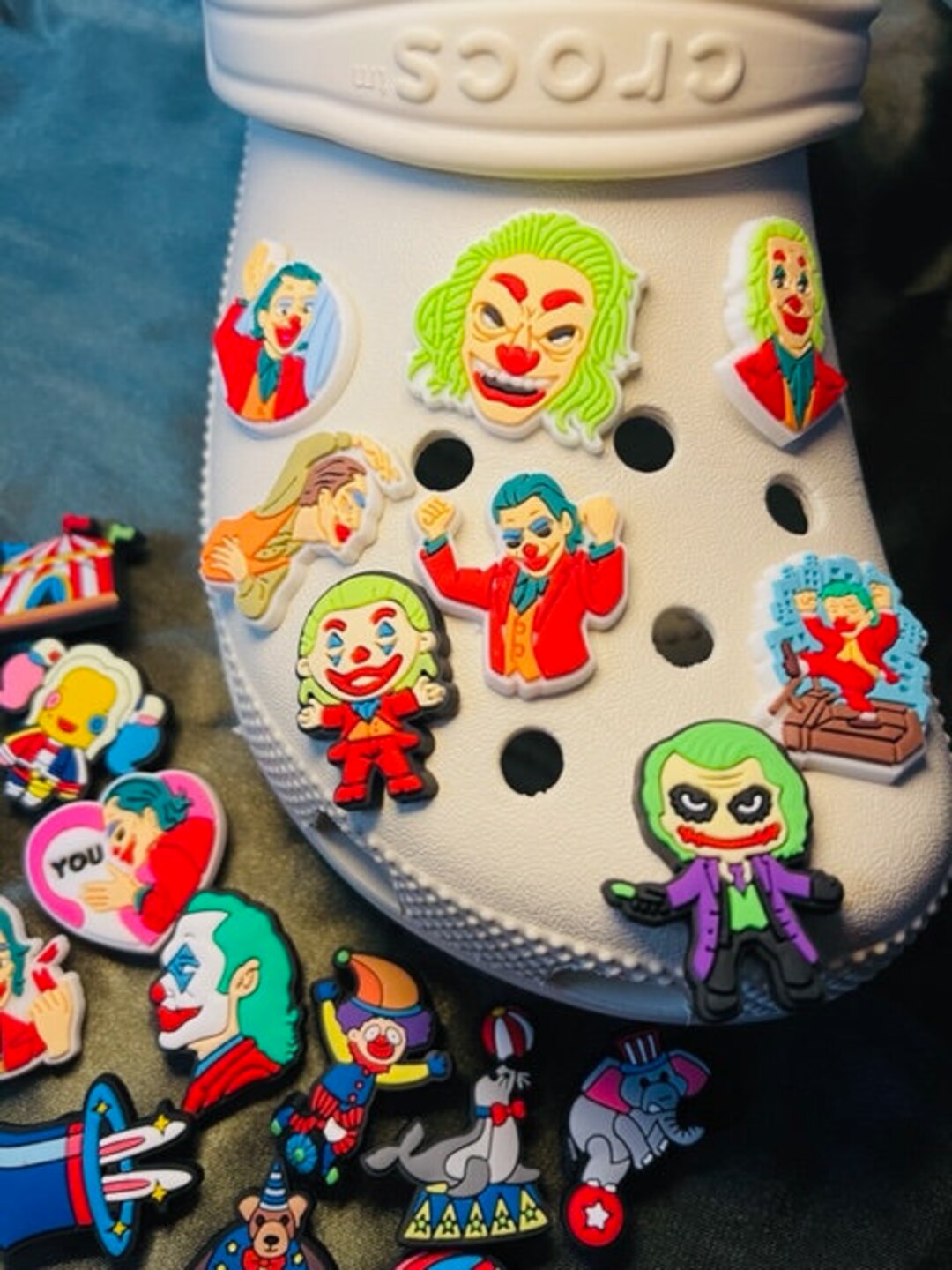 Joker, Clowns & Circus Themed Croc Charms - Etsy