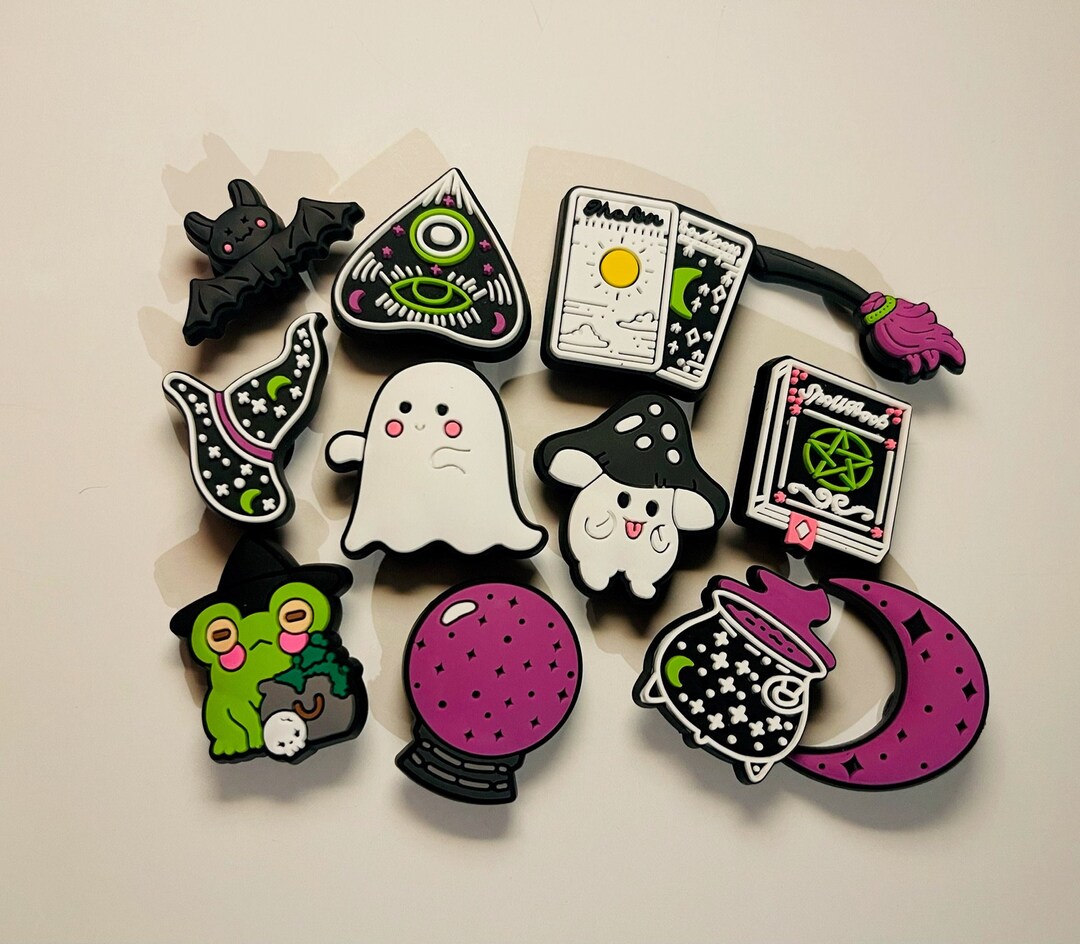 Cute Spooky Croc Charms Ghost Witchcraft Bat - Etsy