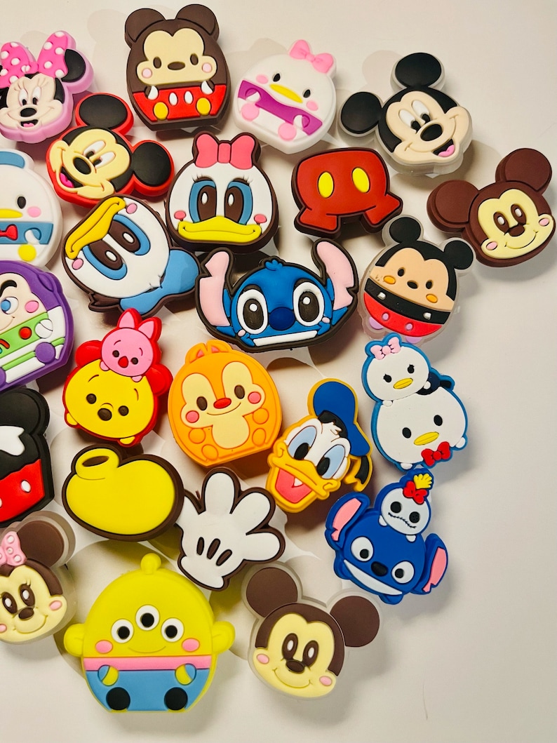 Cute Various Cartoon Characters Croc Charms Jibbitz for Kids & Adults ...