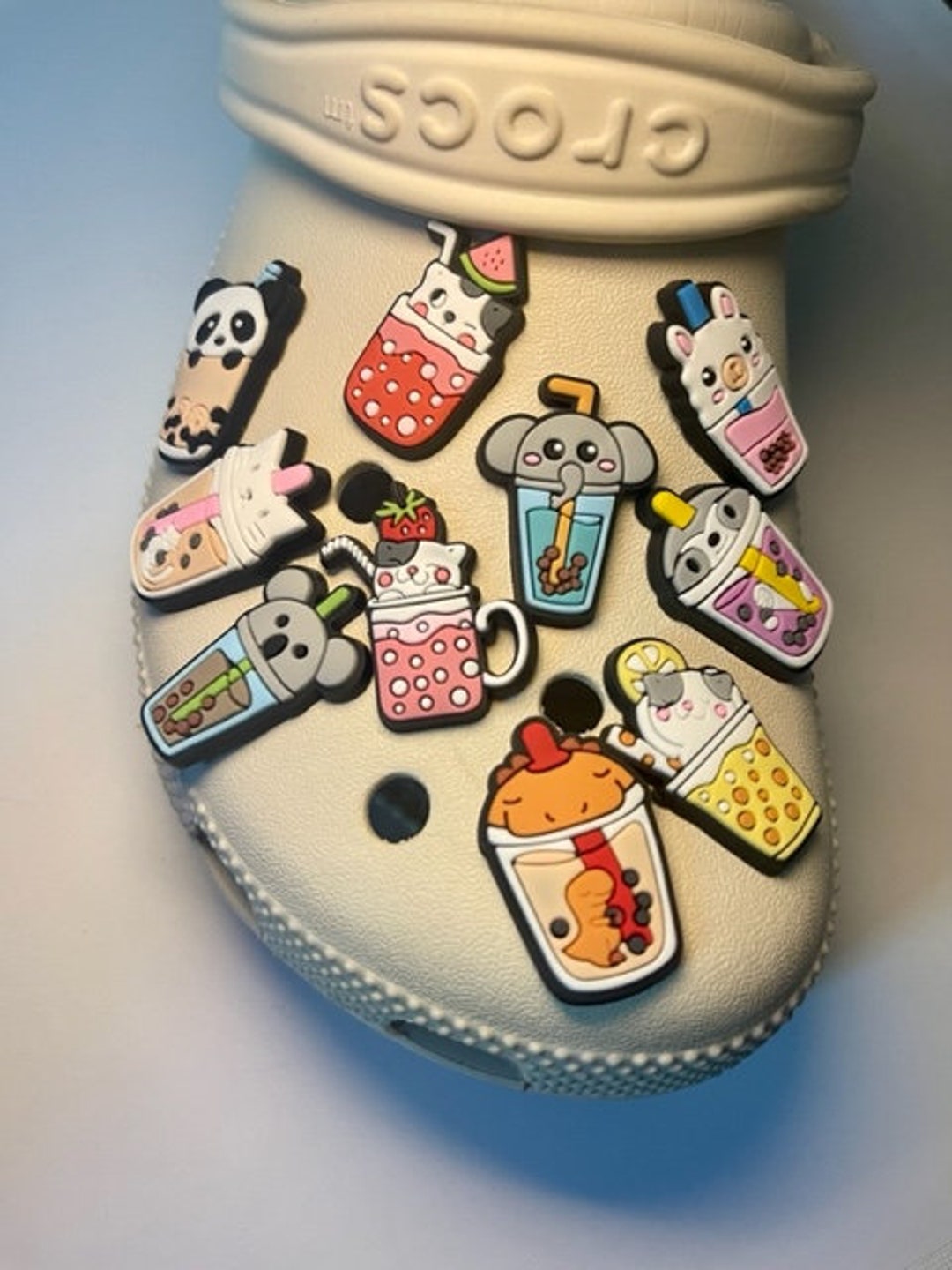 Boba Animals Croc Charms Cute Kawaii Charms - Etsy