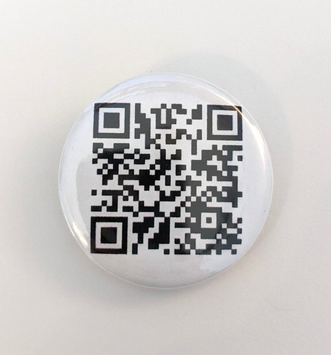Rick Roll Qr Code Pin - Etsy