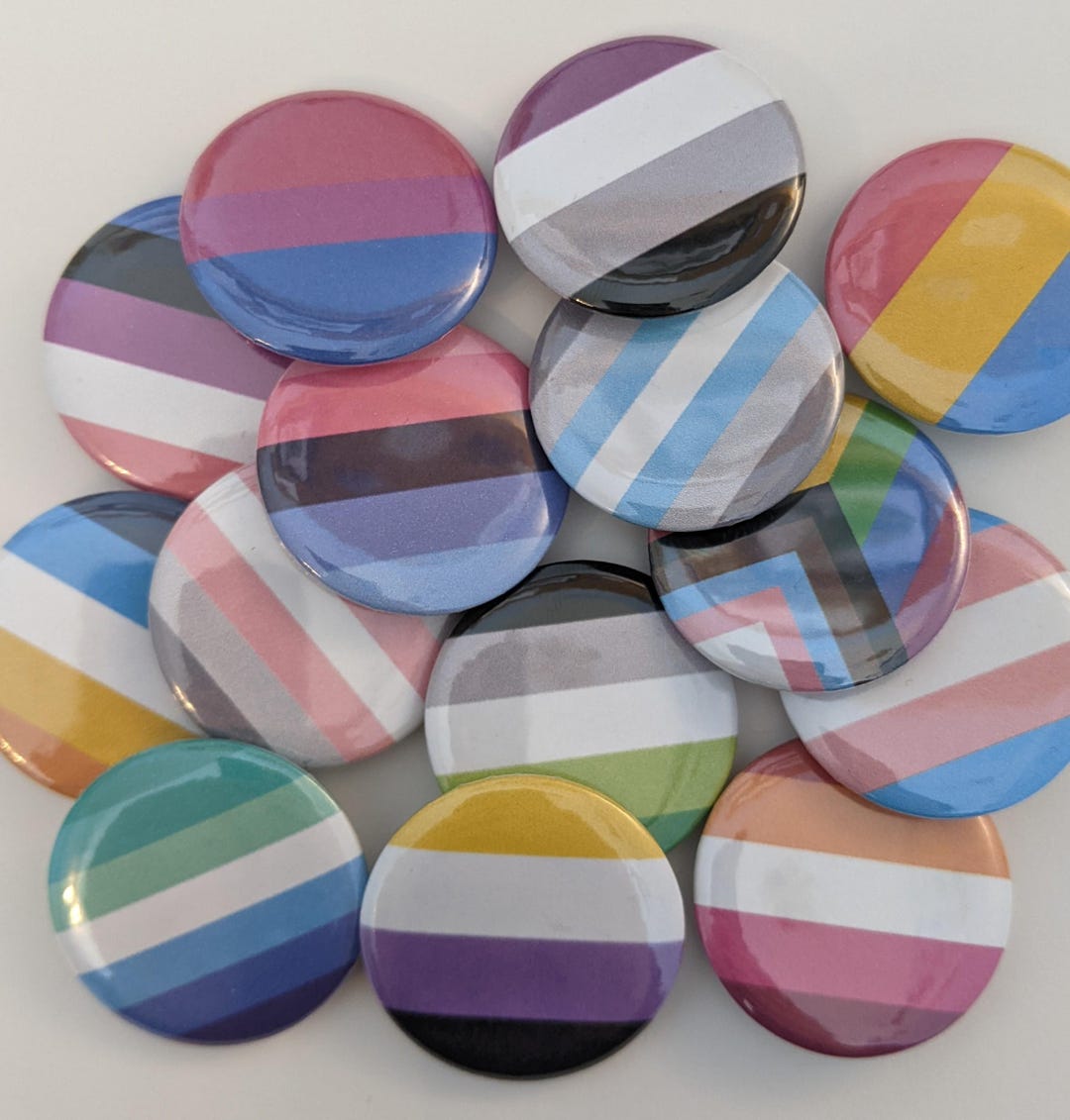 Pride Flag Pin - Etsy