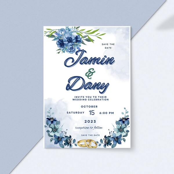 Spanish Style Wedding Invitation - Etsy