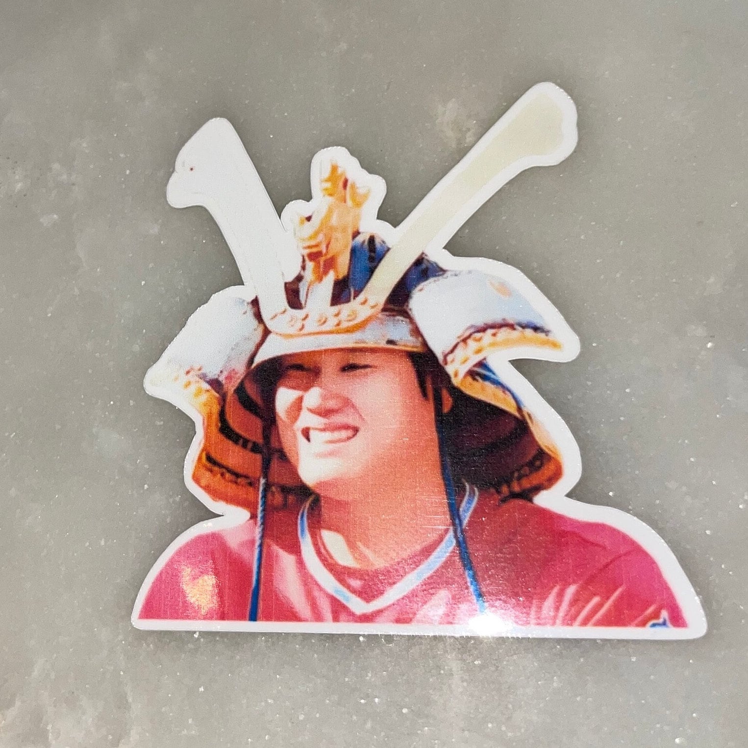Sticker - Shohei Ohtani Samurai Helmet - Angels (waterproof) - Etsy