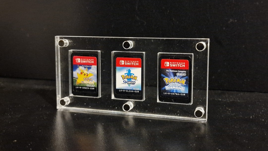 Nintendo Switch Cartridge Display Case (show off 3 Nintendo Switch ...
