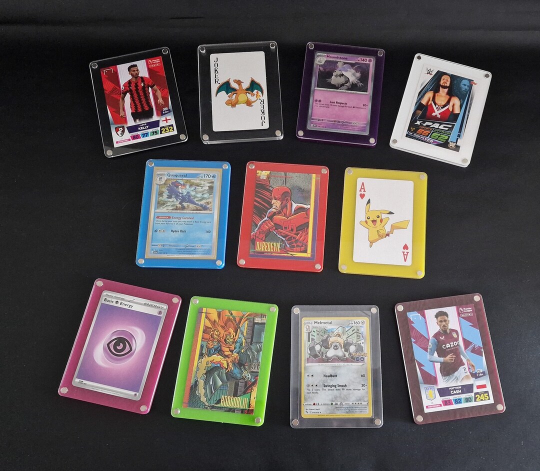 Single Card Display (ideal Way to Display Your Trading Cards!) - Etsy