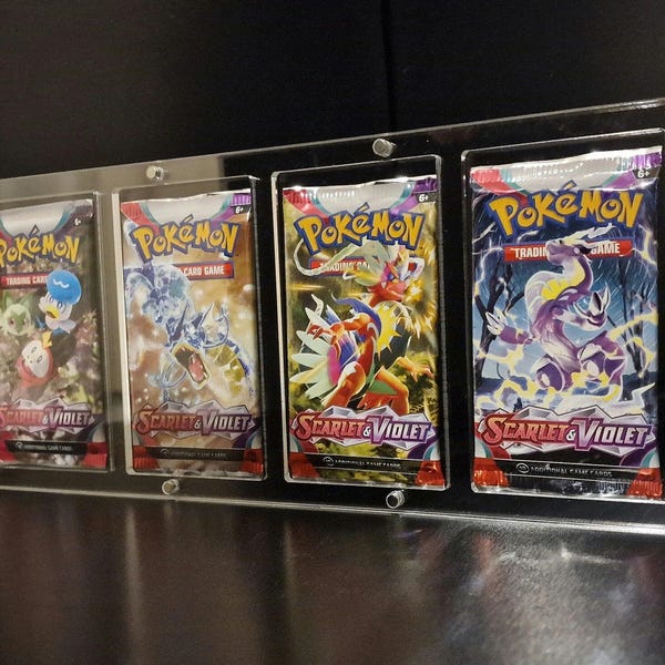 Booster Pack Display - Etsy