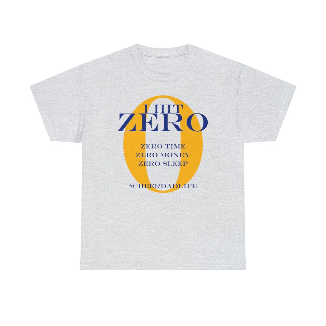 Hit Zero Cheer Dad Life Tee - Etsy