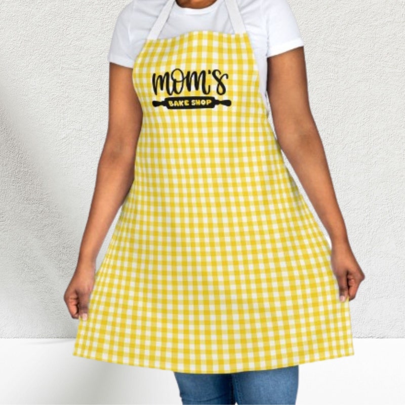 Gingham Apron - Etsy