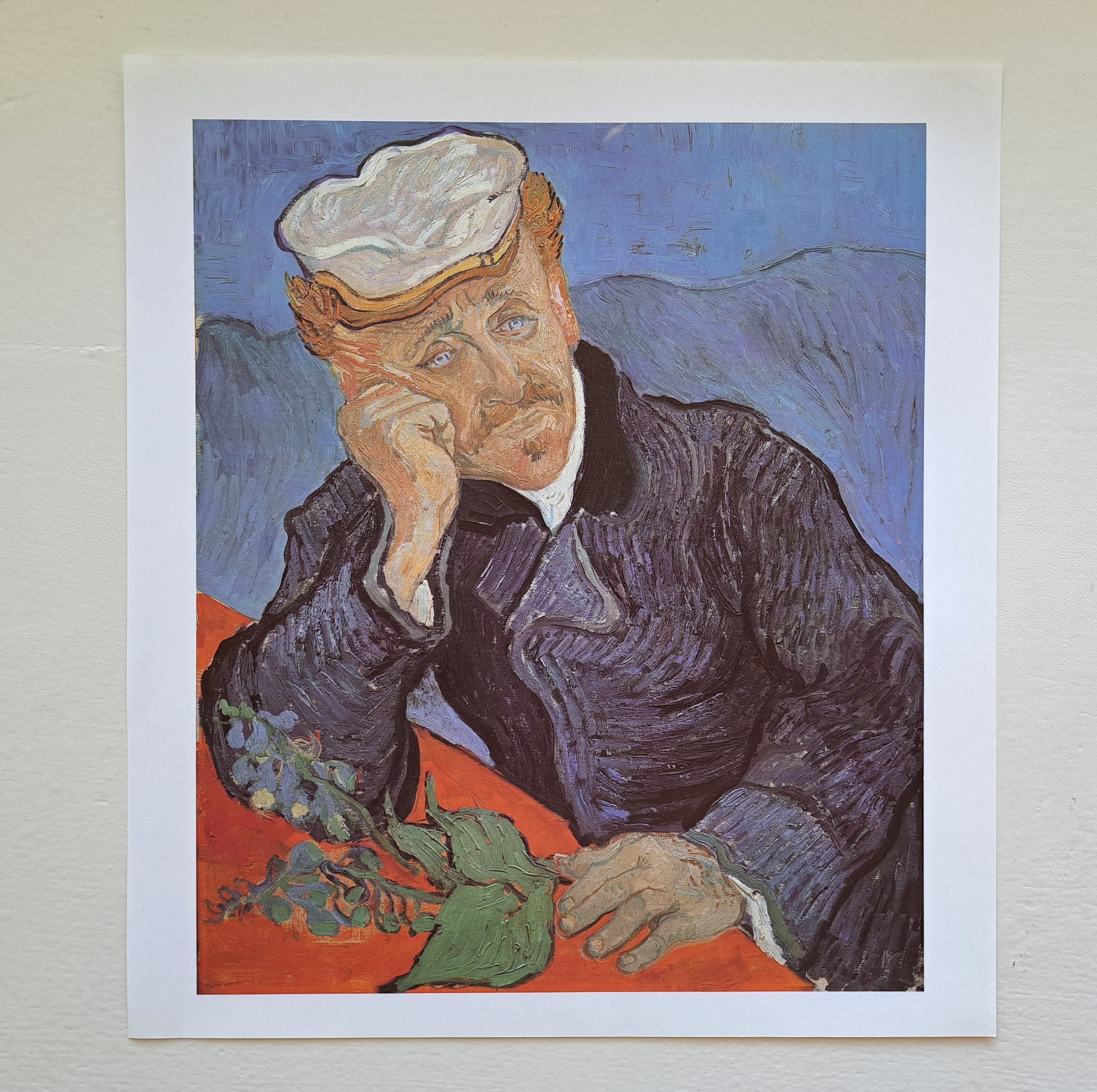 Vintage Eccentric Art Mixed Prints Impressionistic Monet Van Gogh ...