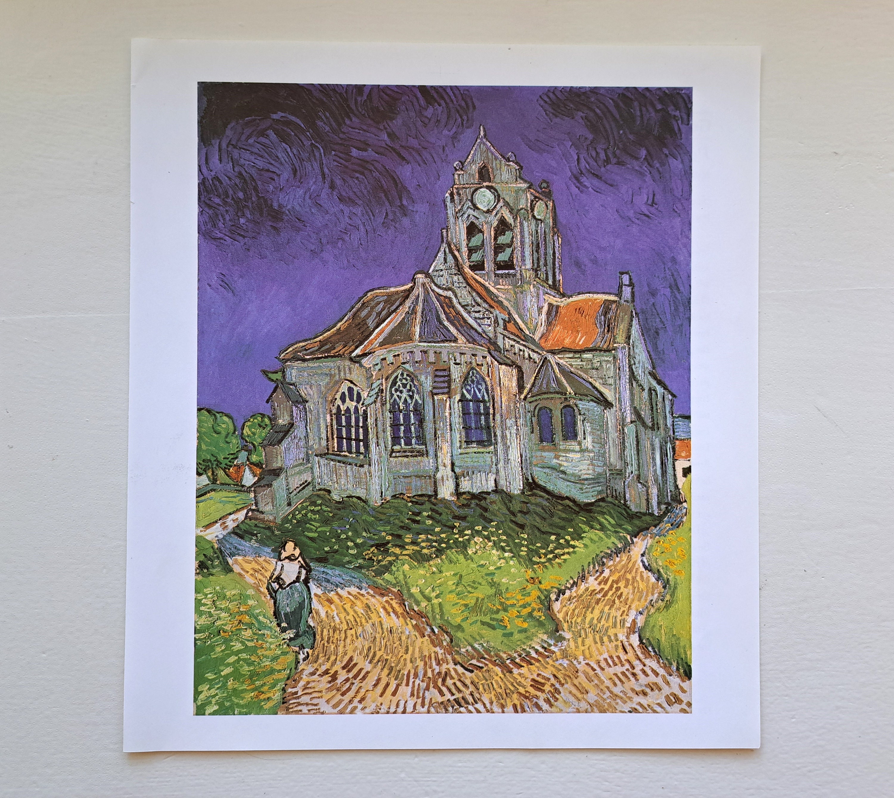 Vintage Eccentric Art Mixed Prints Impressionistic Monet Van Gogh ...