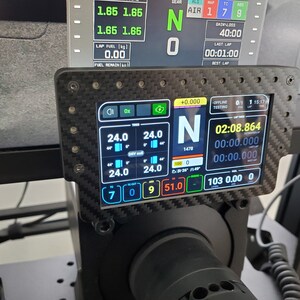 Sim Racing Dashboard Touchscreen Vocore 5 Inches DDU, Carbon Plate ...
