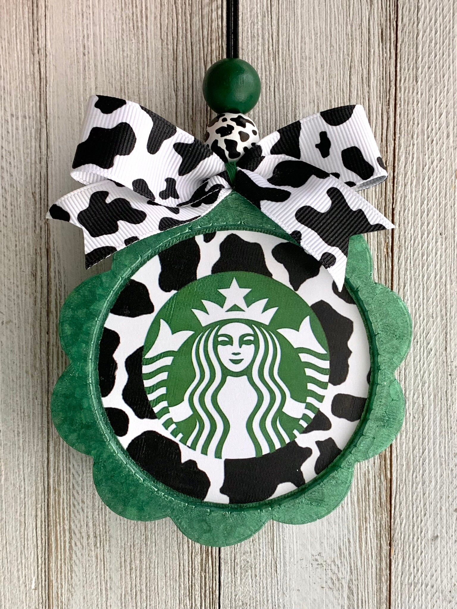 Starbucks Freshie Cow Print Aroma Car Air Freshener Aromie - Etsy