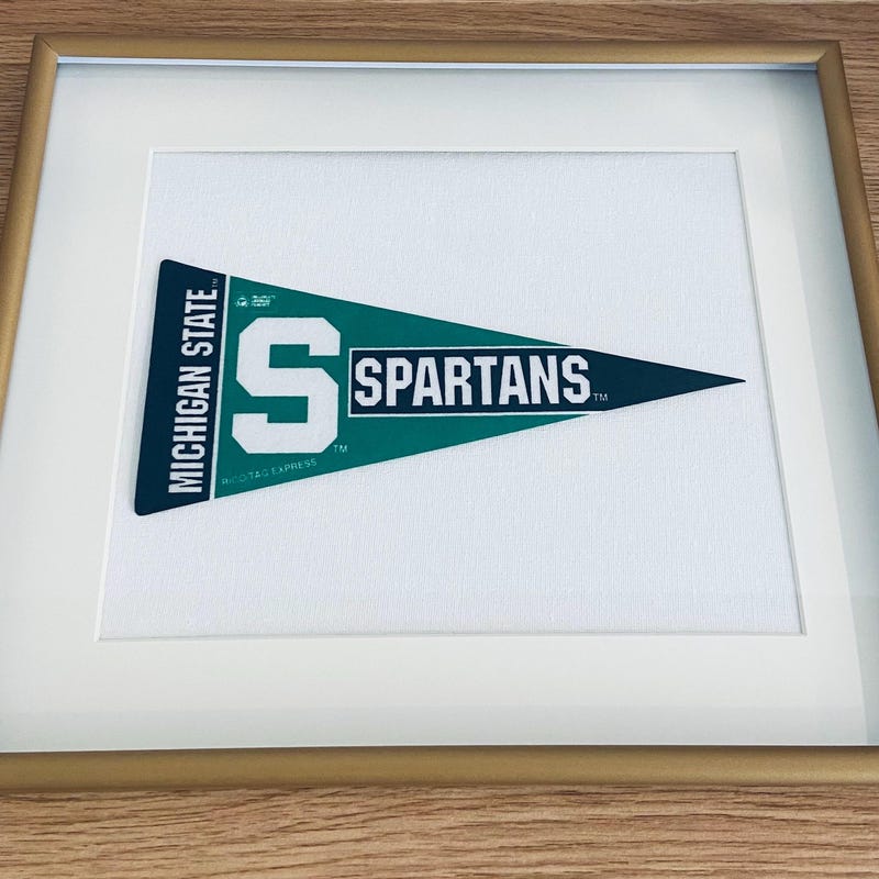 Michigan Pennant - Etsy