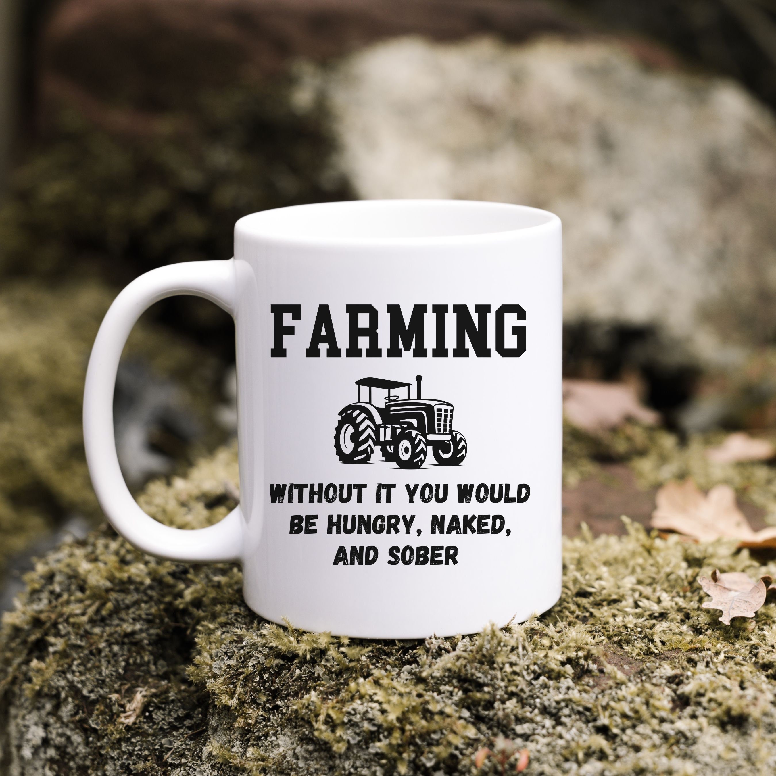 USA Tractor Farming Mug, Thank A Farmer Mug Gift for Farmer, Family ...